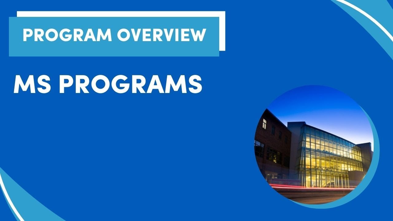 UB Masters of Science Programs Overview (2024-2025) - YouTube