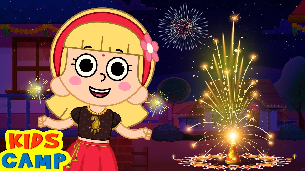 Diwali Song for Kids in Hindi by @kidscamp - YouTube