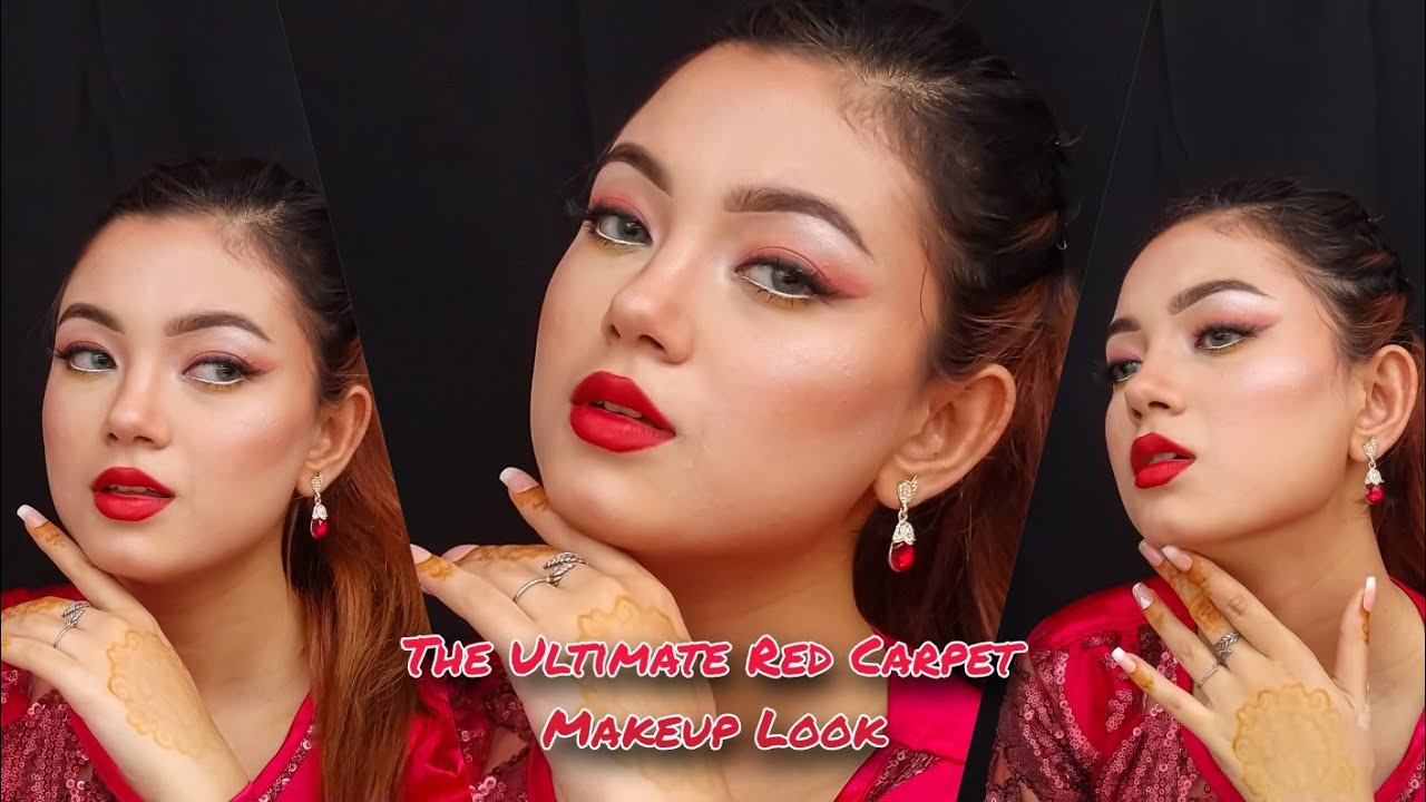 Siren Eyes Red Eyeshadow Tutorial | Red Eye Shadow Tutorial | SHONCHITA - YouTube