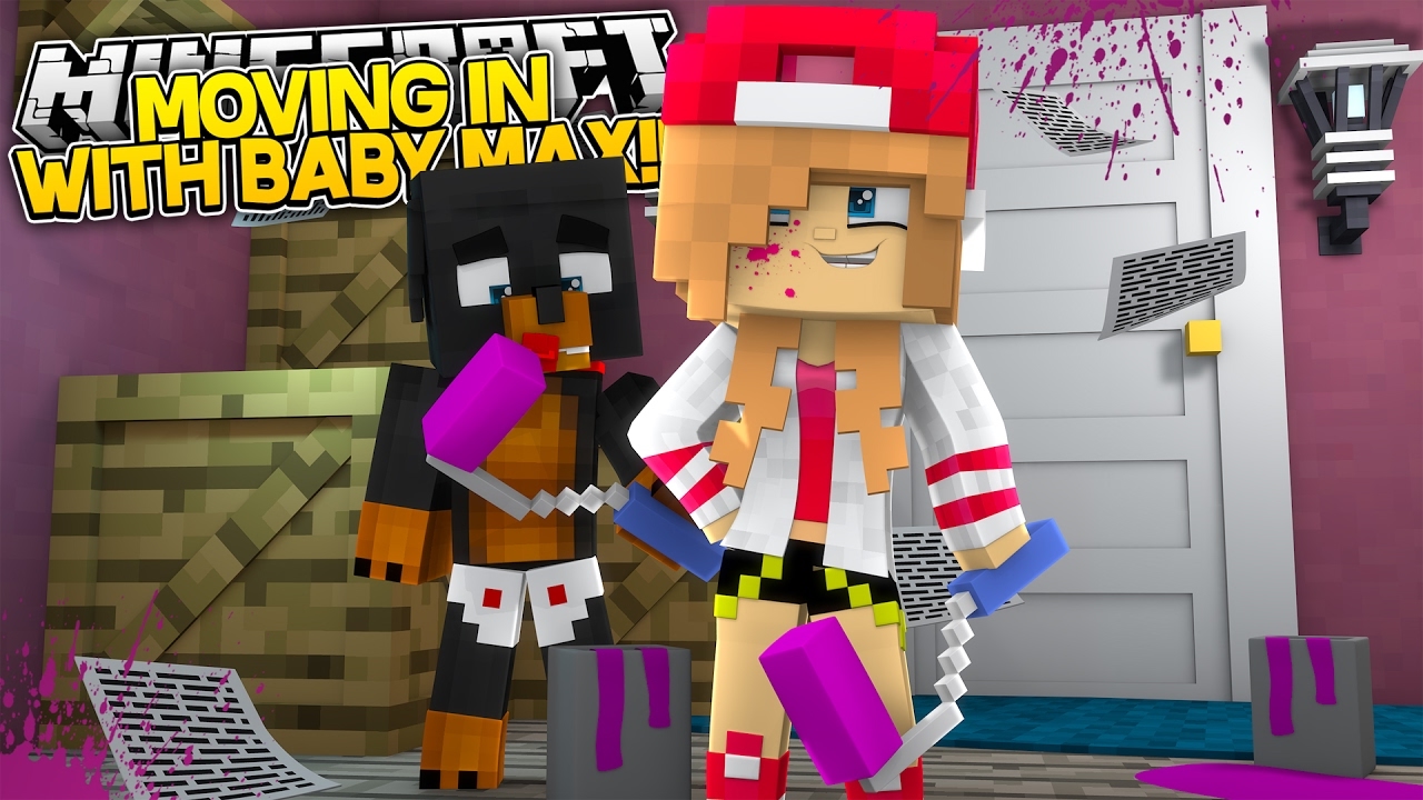 MOVING IN WITH BABY MAX!!! - BABY ANGEL MINECRAFT/CUSTOM ROLEPLAY - YouTube