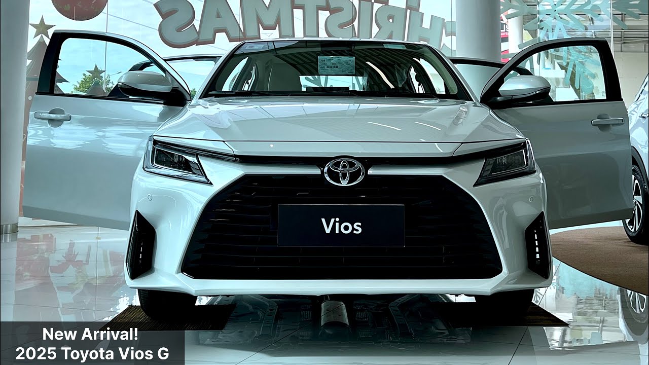 The All-New 2025 Toyota Vios G: A Luxurious Experience Awaits! - YouTube