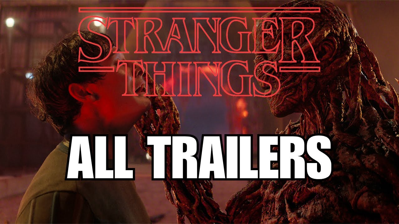 Stranger Things - Every Official Trailer From Every Season 1-5 - YouTube