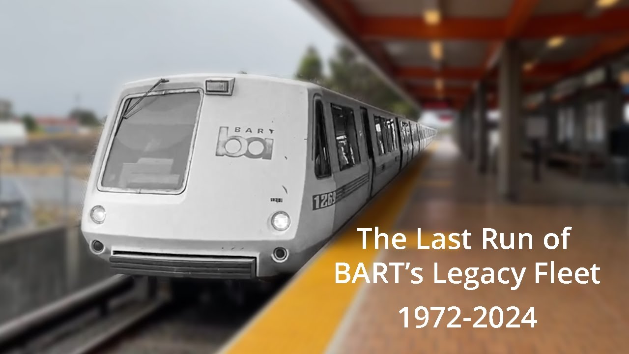 The Last Run of BART's Legacy Fleet - A Short Trip Down Memory Lane ...