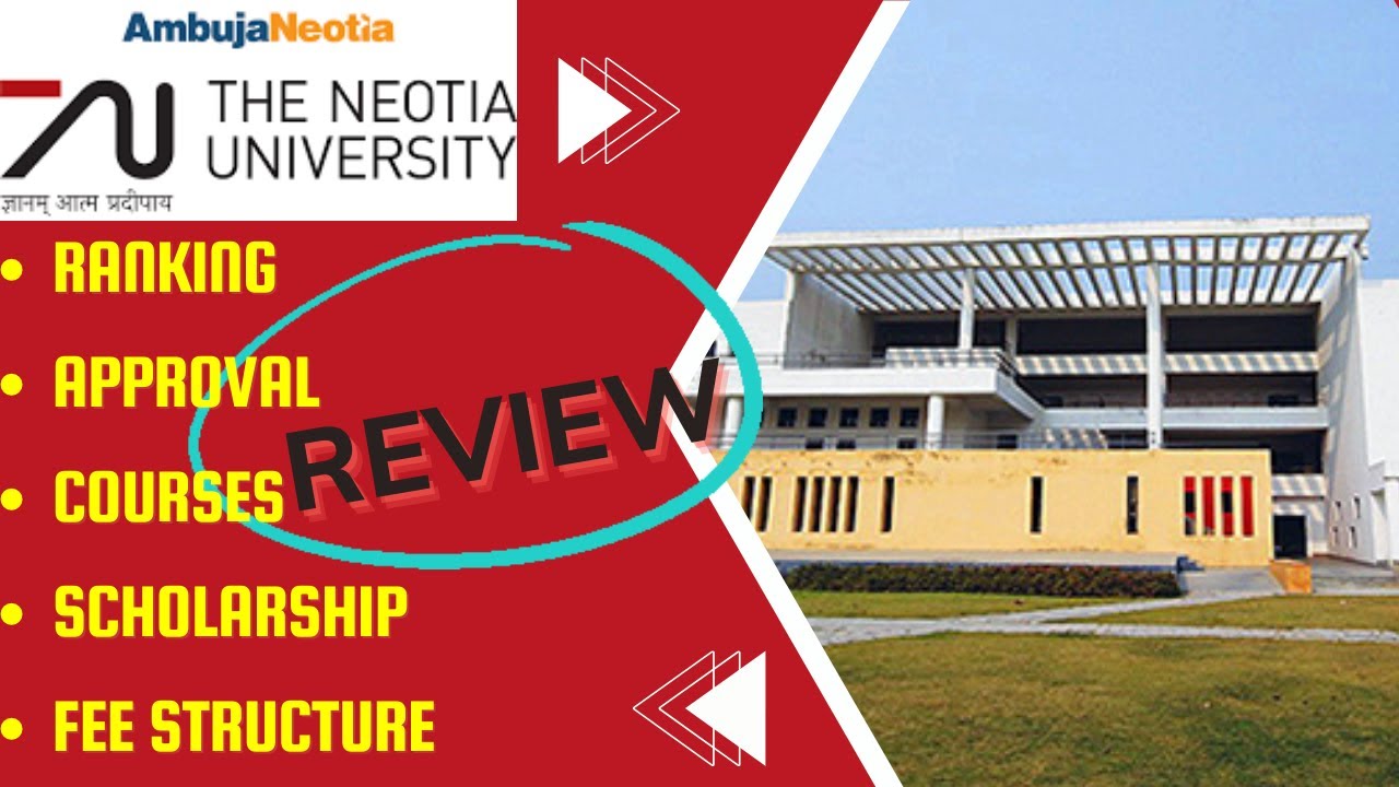 THE NEOTIA UNIVERSITY (TNU) Review : All Courses,Fees,Scholarship ...
