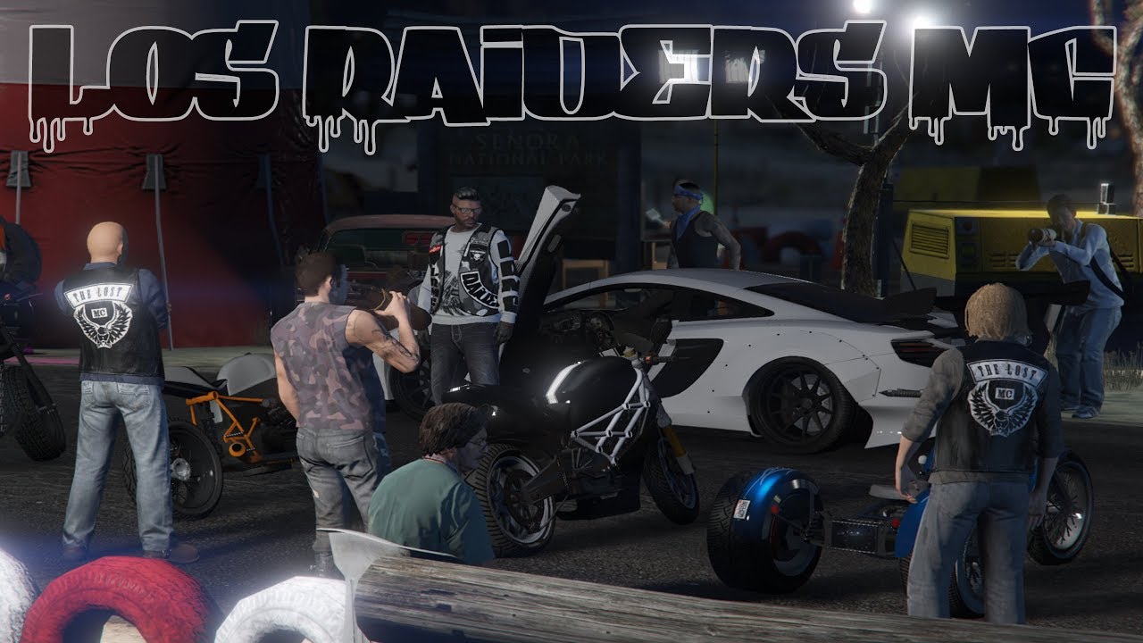 Gta V Online Los Raiders MC Episode 1 rockstar editor - YouTube