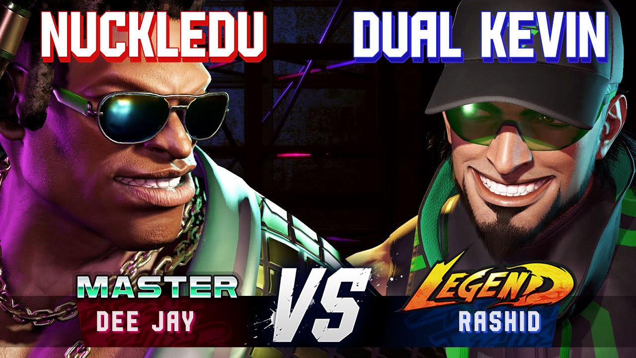 SF6 NUCKLEDU (Dee Jay) vs DUAL KEVIN (Rashid) High Level Gameplay - YouTube