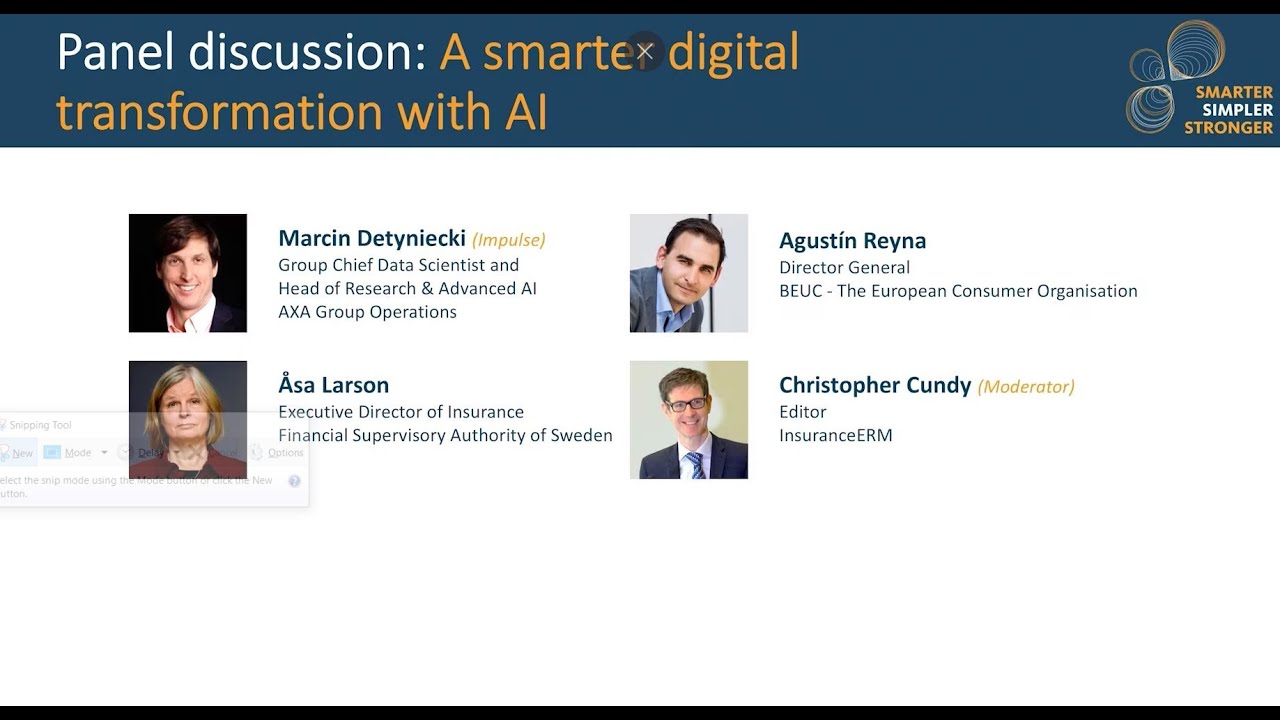EIOPA Conference 2024: Panel discussion: A smarter digital ...