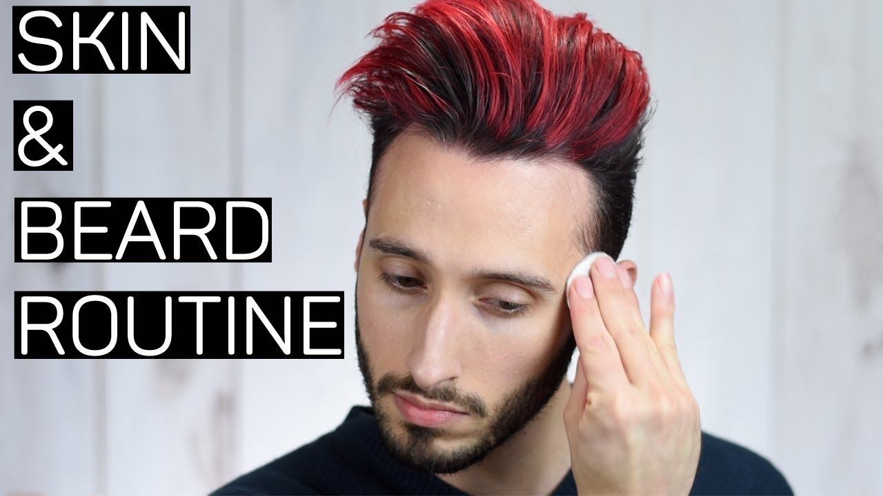 SKIN & BEARD CARE ROUTINES | Tips for Clear Skin & Soft Beards - YouTube