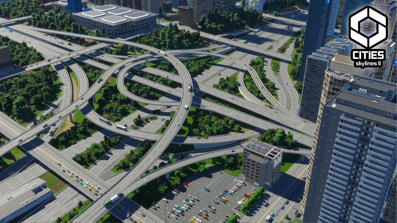 Building the MOST REQUESTED Interchange in Cities Skylines 2. - YouTube