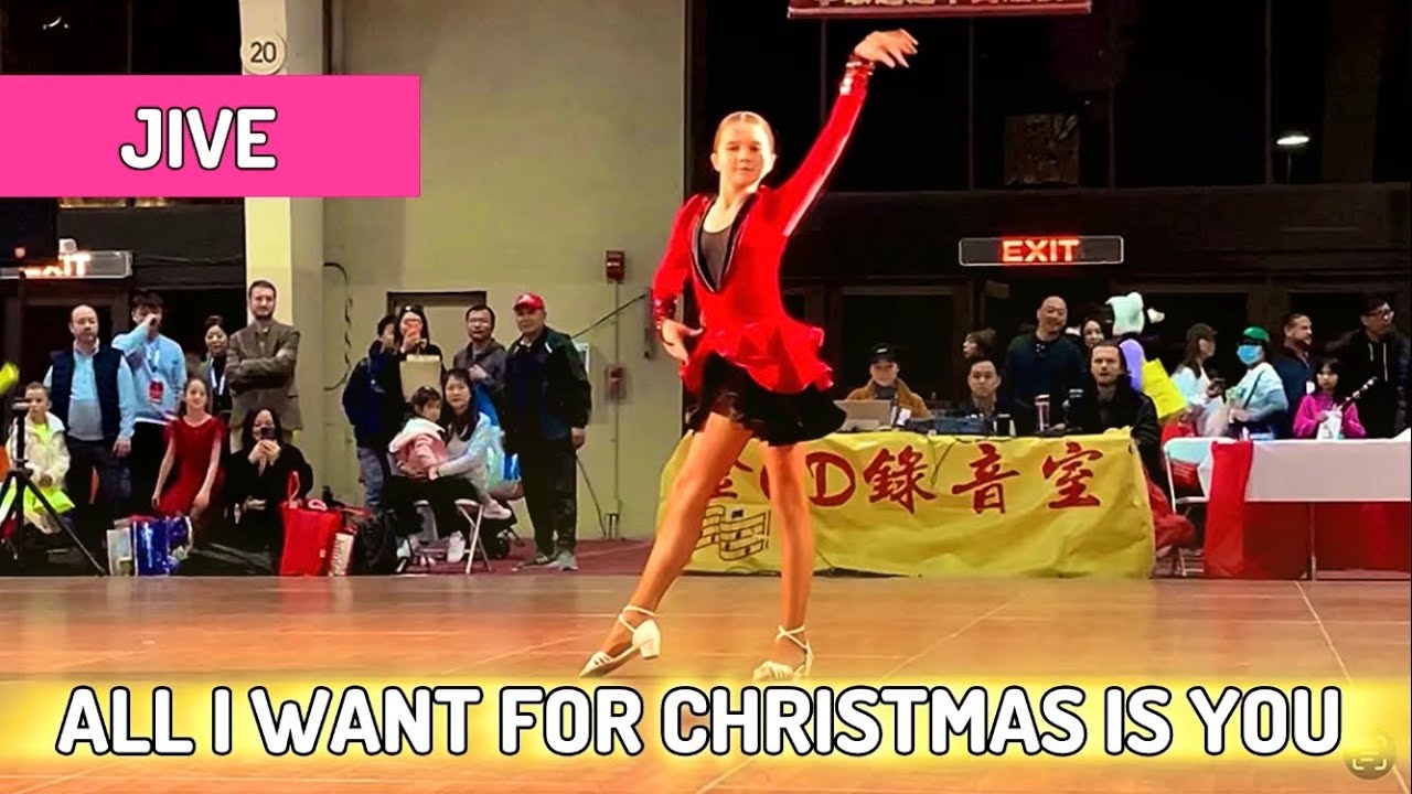 JIVE｜Mariah Carey - All I Want For Christmas Is You｜Ballroom Dance ...