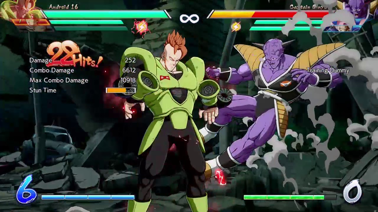 Touch of Death Combo Android 16/Gohan (Teen)/Vegeta (Super Saiyan ...