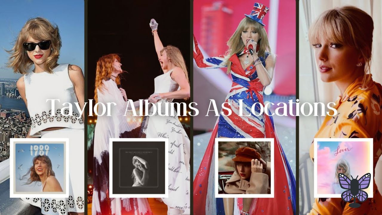 Taylor Swift Albums as Locations - YouTube