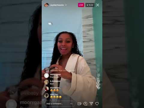JAYDACHEAVES INSTAGRAM LIVE | On vacation