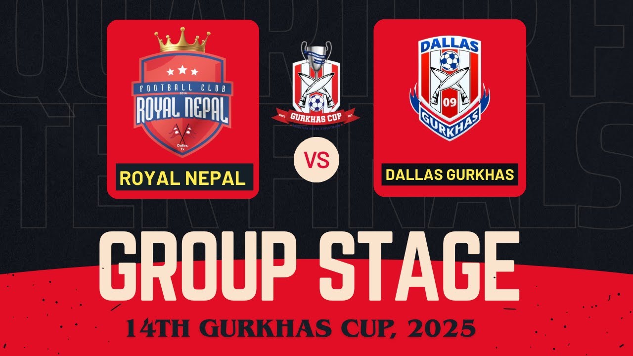 ROYAL NEPAL BLUE vs DALLAS GURKHAS RED | GROUP STAGE FINALE - YouTube