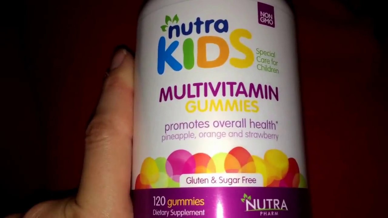 Nutra Kids multivitamin gummies review. Link in description below - YouTube