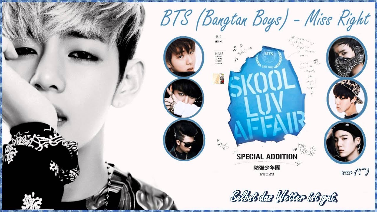 BTS (Bangtan Boys) - Miss Right k-pop [german sub] - YouTube