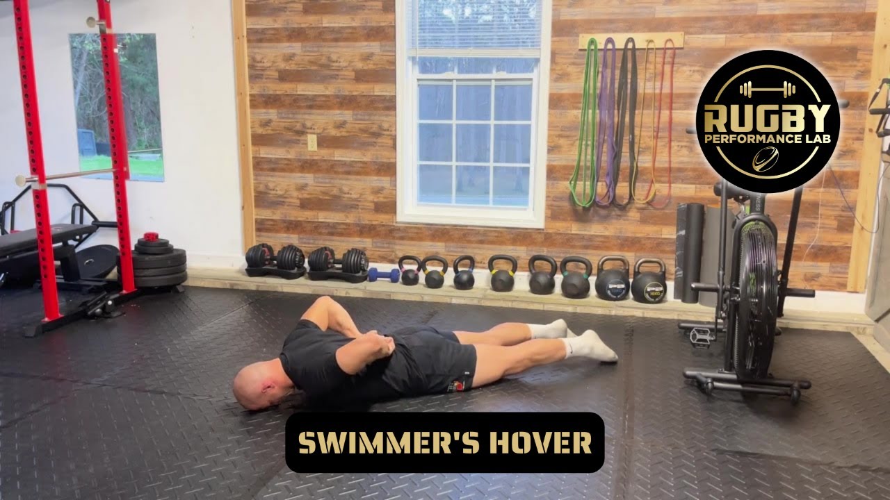 Swimmer's Hover - Exercise Library #fitness - YouTube