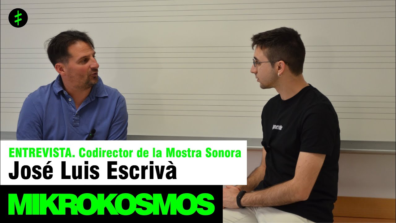 José Luis Escrivà: «Pensem en arribar al major número de públic ...