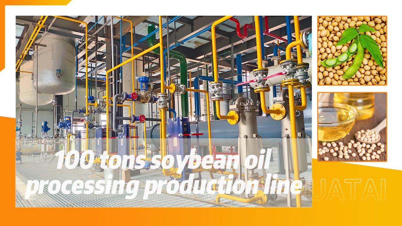 🌿🚀100 Tons/Day Soybean Oil Production Line | Huatai Soybean oil ...