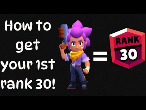 How to get the easiest RANK 30 in brawl stars 🙌 - YouTube