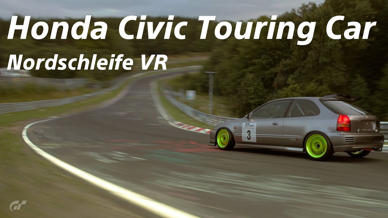 Honda Civic Touring Car | Nordschleife | VR - YouTube