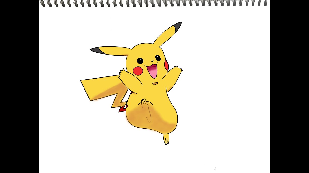 How to draw Pikachu/Πως να ζωγραφίσω τον Πίκατσου - YouTube
