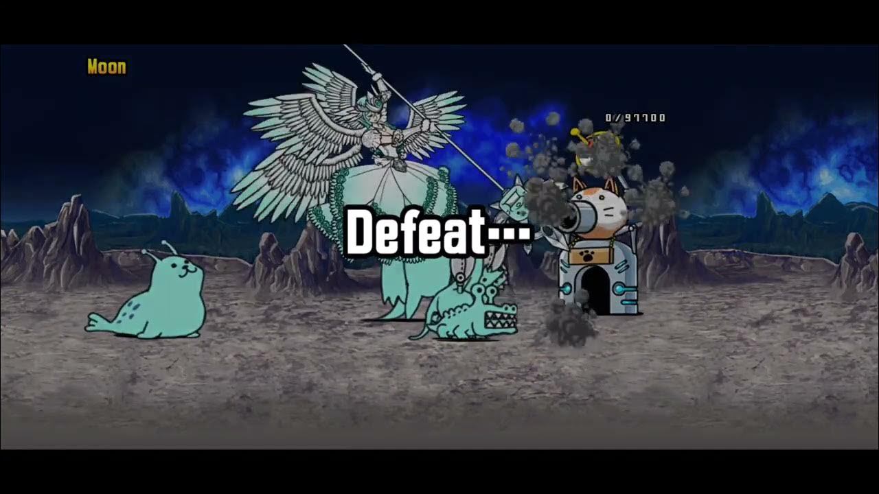 Trying to beat ITF Chapter 2 moon - battle cats - YouTube