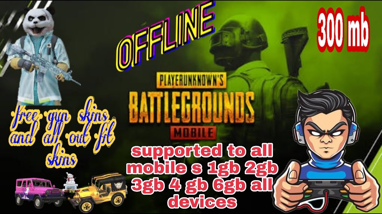 Pubg offline 2020|most smooth gameplay and HD graphics|free gun skins|# ...