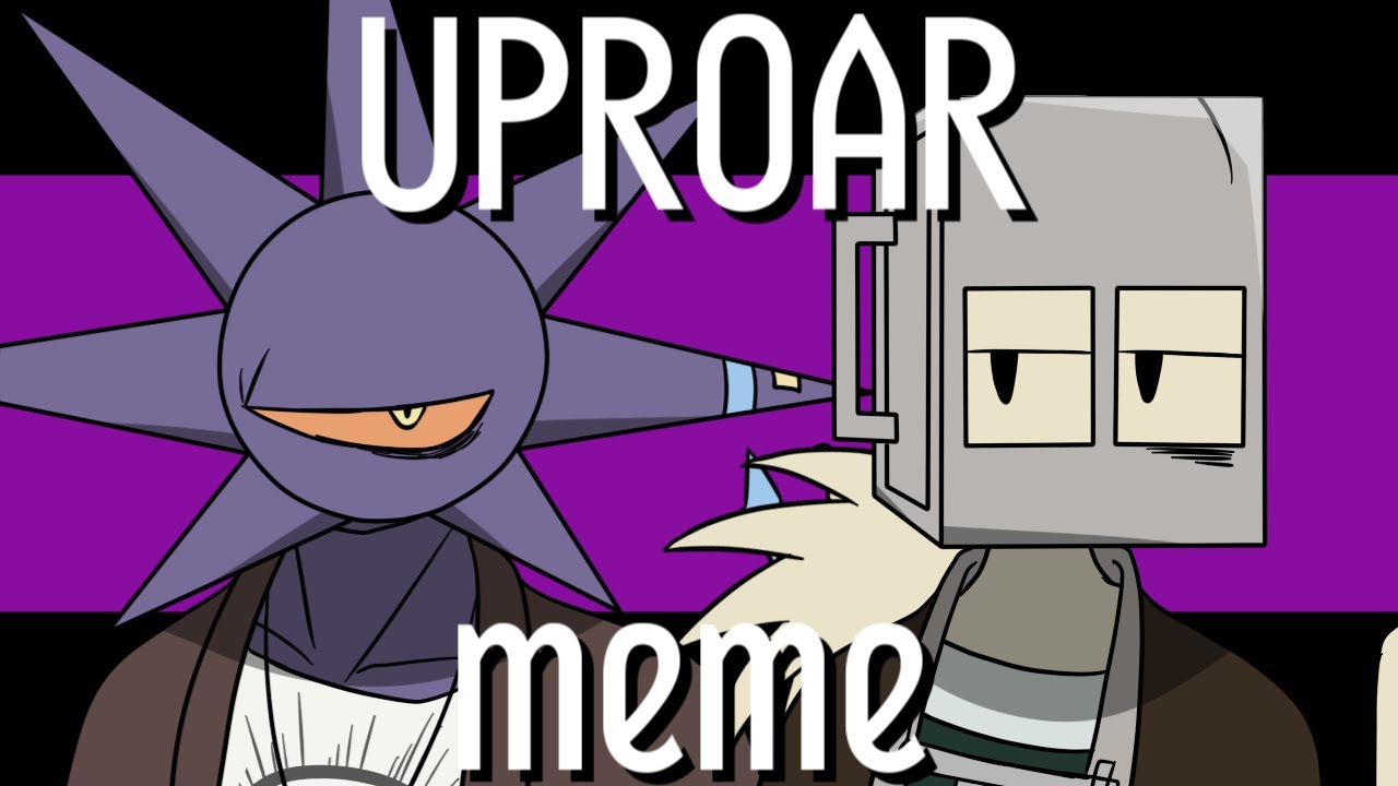 【MINDHACK】UPROAR meme【手描き】 - YouTube