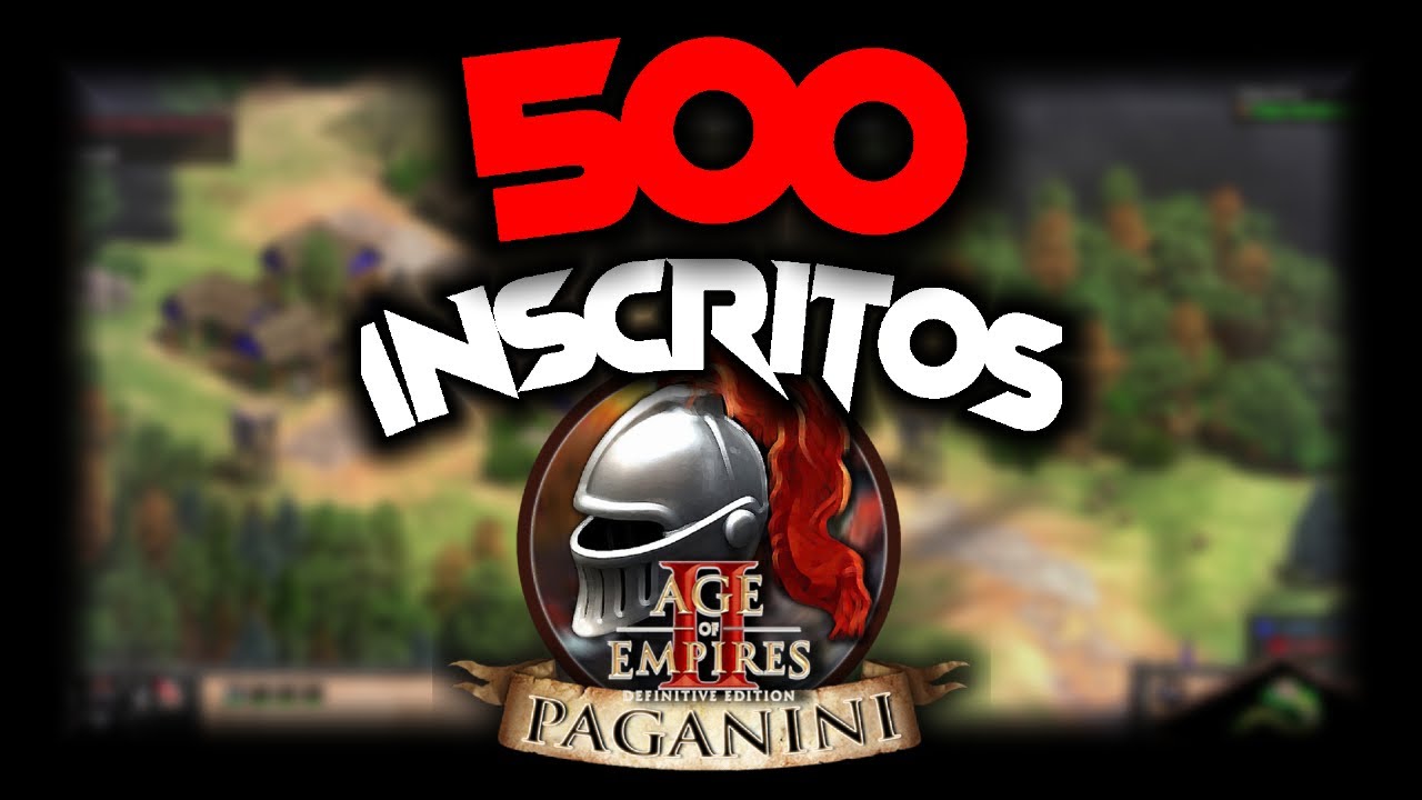 CHEGAMOS A 500 INSCRITOS!! Vídeo bônus de dicas | AGE OF EMPIRES 2 DE ...