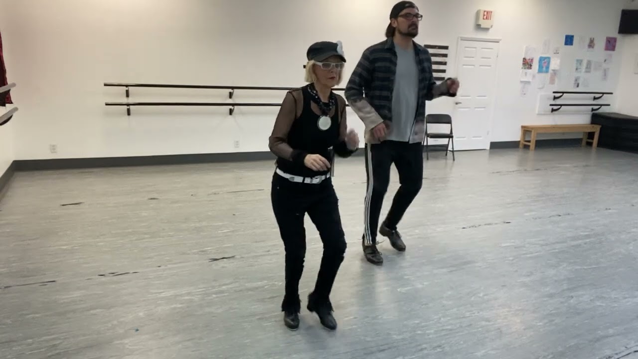 Judith Fish, 69 yrs & Joseph Cotler-my amazing teacher- tap dance to ...