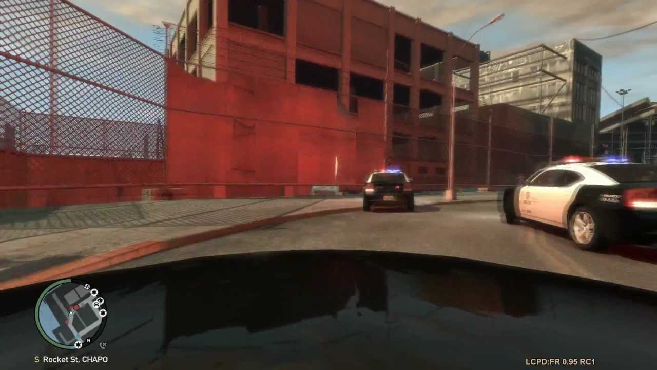 GTA IV - LAPD Intense High Speed Pursuit - YouTube