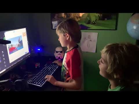 Sleepover - 3 boys almost wet their pants! How did Slenderman get in here?!