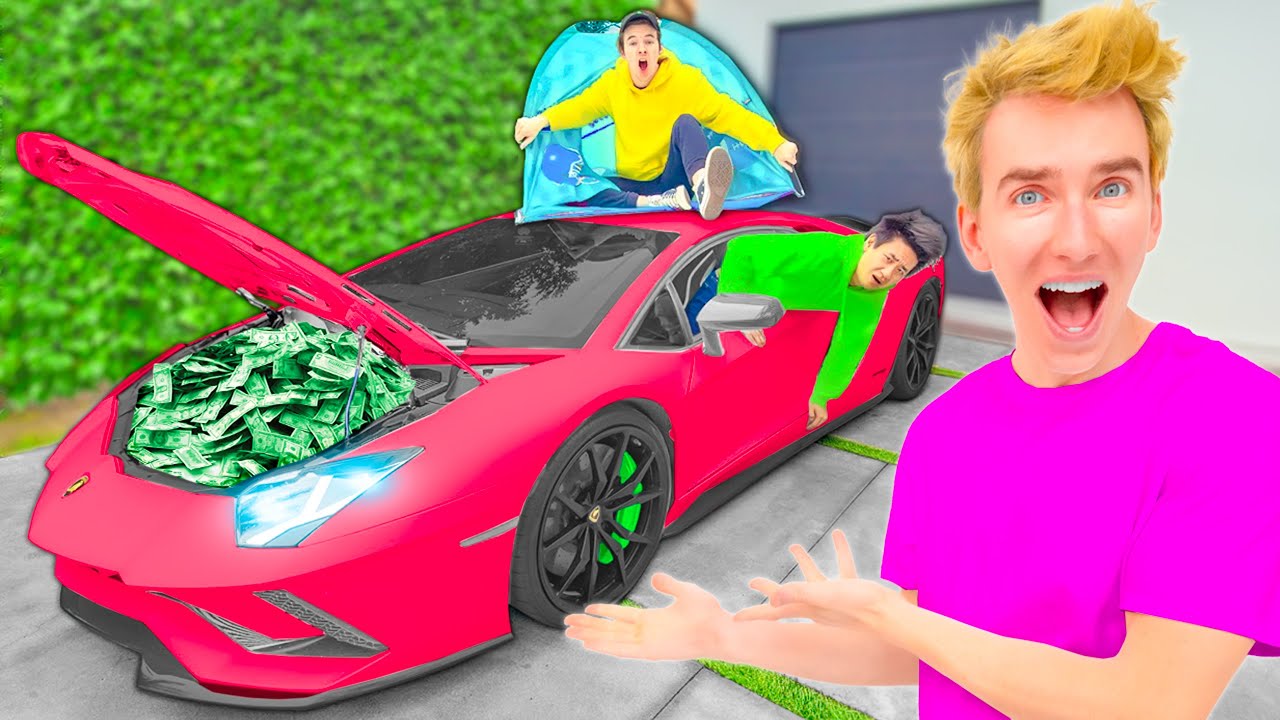 LAST TO LEAVE LAMBO KEEPS IT!! - YouTube