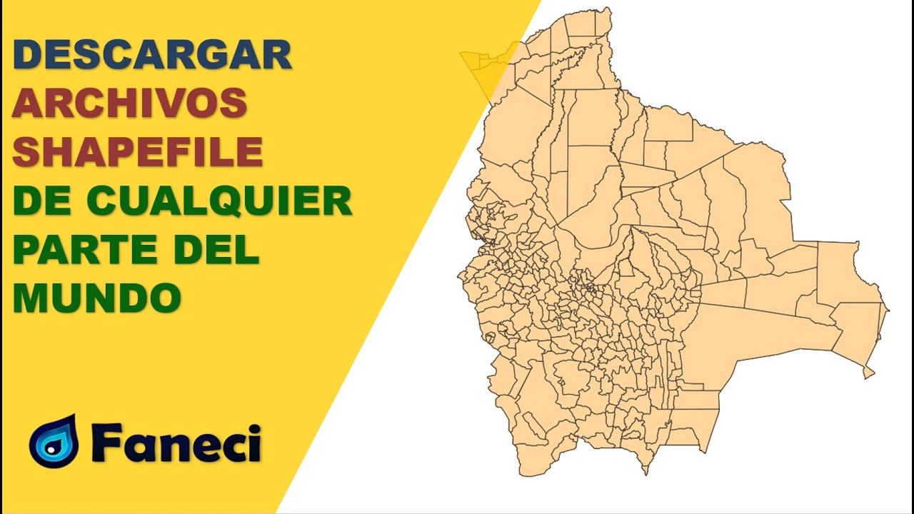 Descargar archivos SHAPEFILE de cualquier PAIS - YouTube