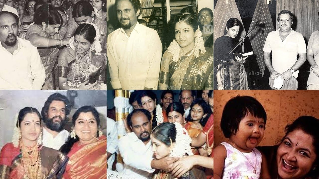 Singer K.S Chithra family rare pics - YouTube