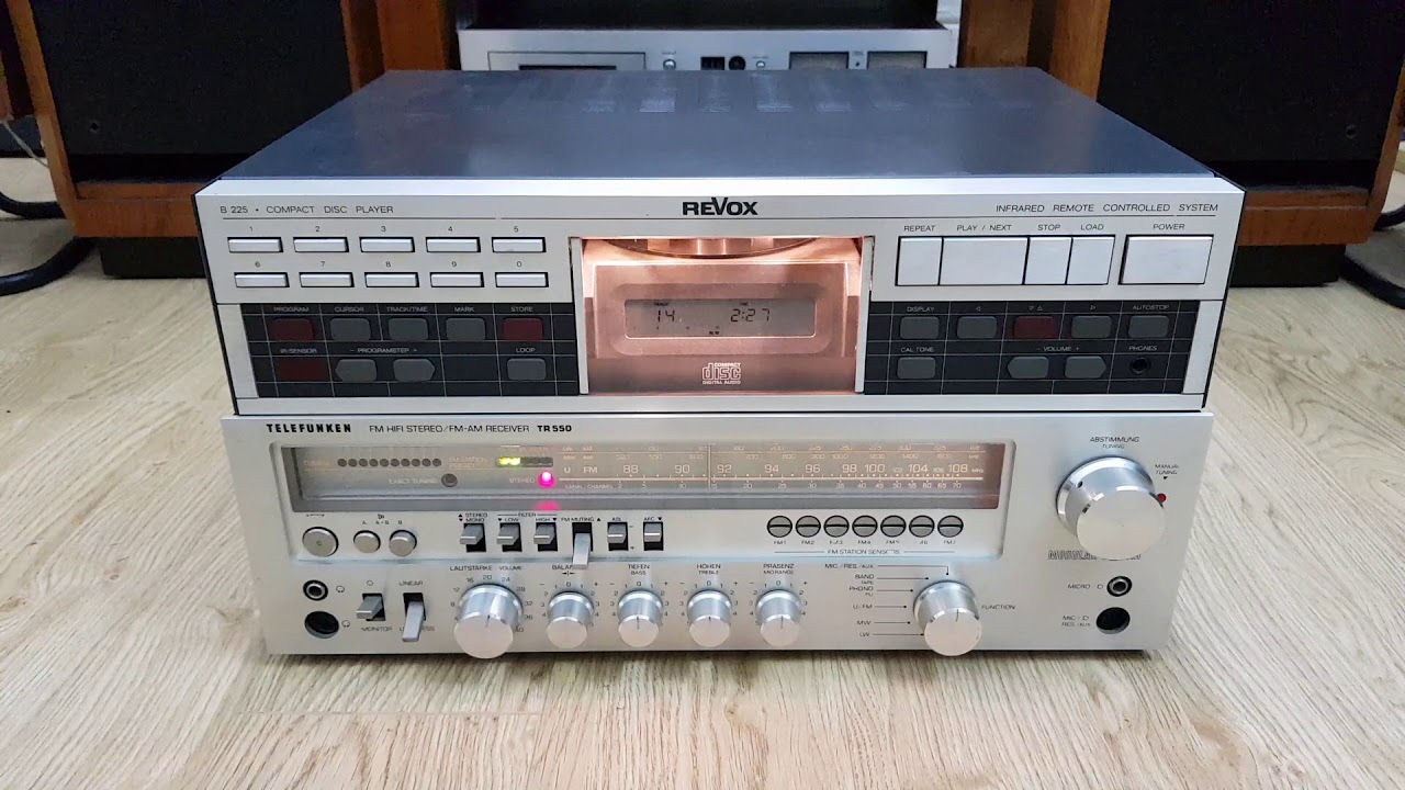 Amp Telefunken TR-550 _ Liên hệ Bombop Audio 0904997890 - YouTube