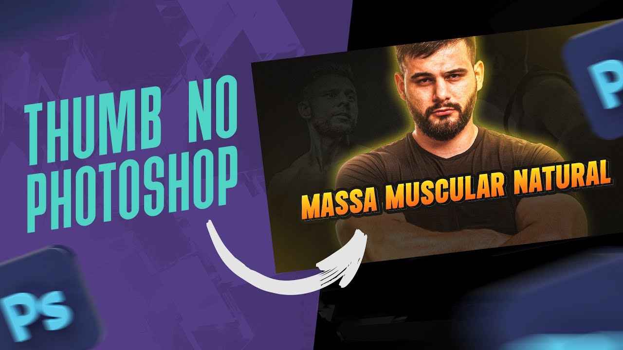 Como criar uma thumbnail no photoshop - YouTube