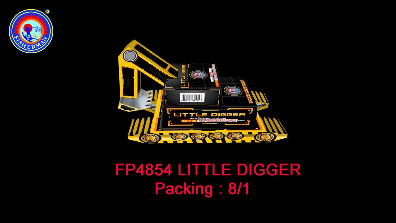 {200 gram fountains fireworks} Digger car shape fountains FP4854 Little ...