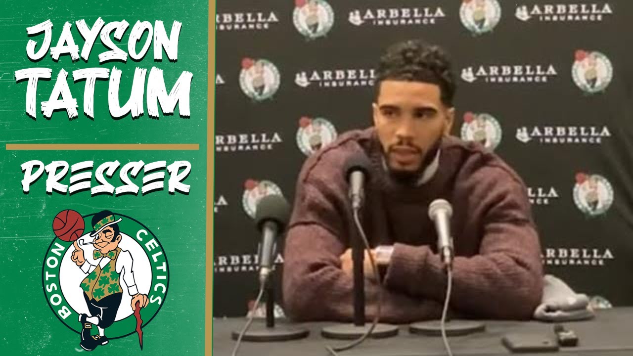 Jayson Tatum Postgame Interview | Celtics vs Nets - YouTube