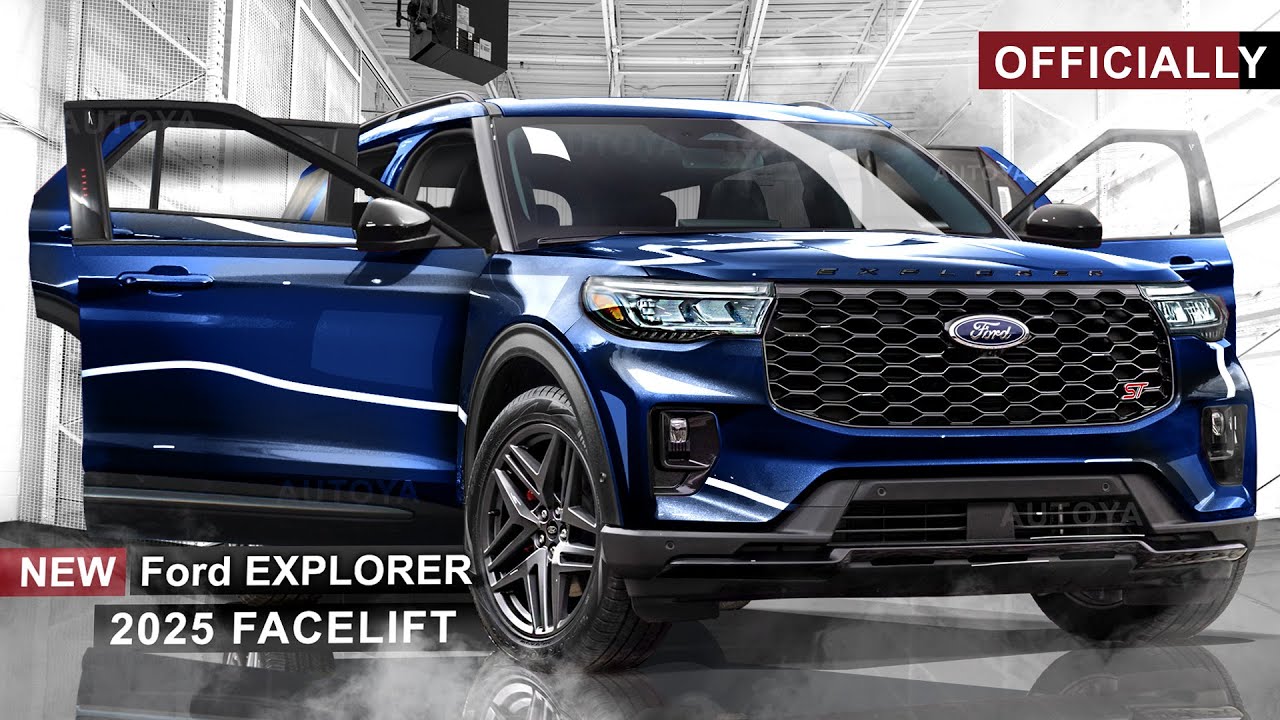 New Ford Explorer 2025 Facelift - Detailed Look at Model Refresh - YouTube