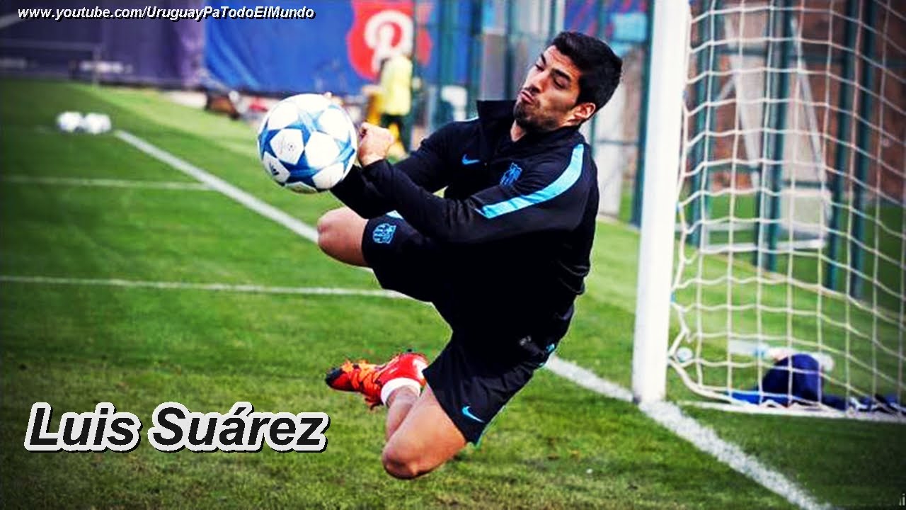"Delantero y Arquero" Luis Suarez un jugador completo. - YouTube