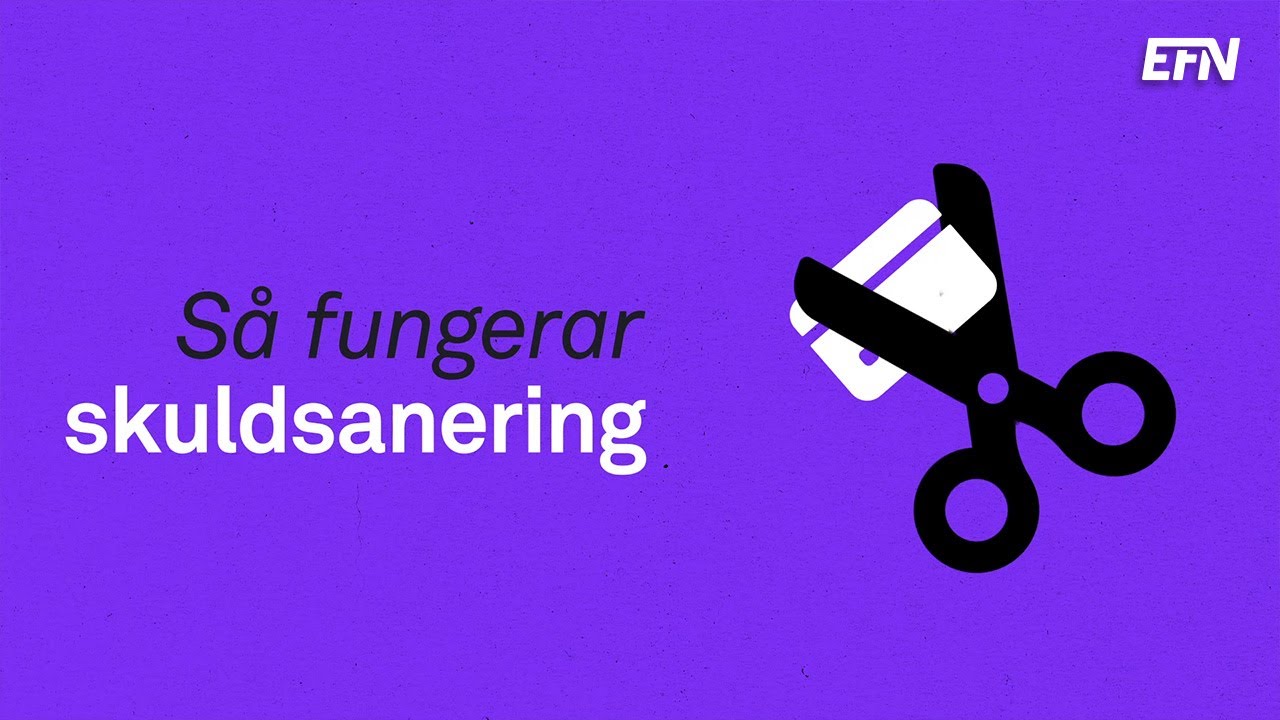 Så fungerar skuldsanering - YouTube