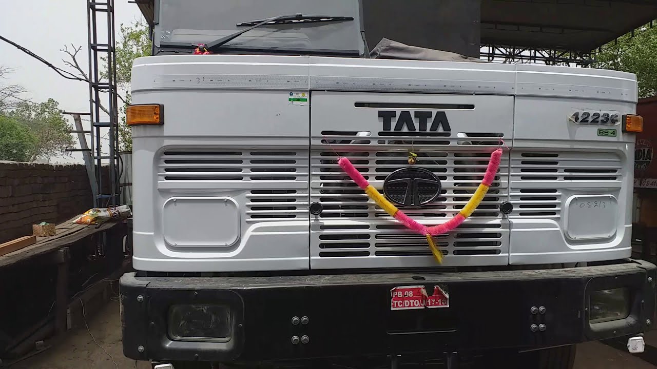 Tata 4223c bs 4 full REAL life review in punjabi 14 chakka - YouTube