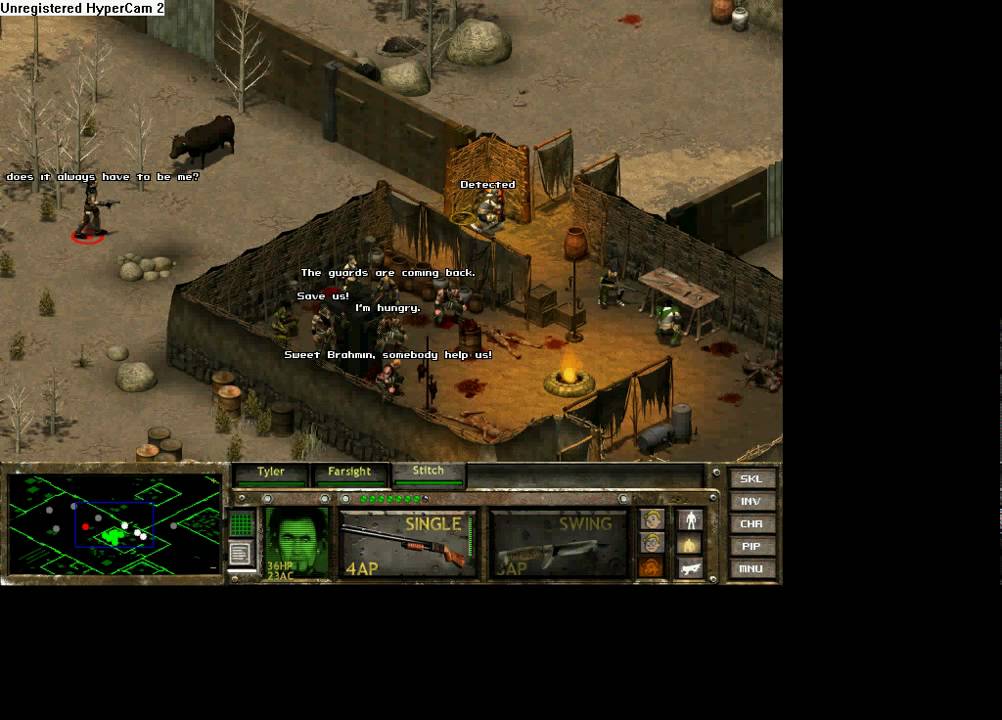 Fallout Tactics Mission 1: Brahmin Wood Part 2 - YouTube