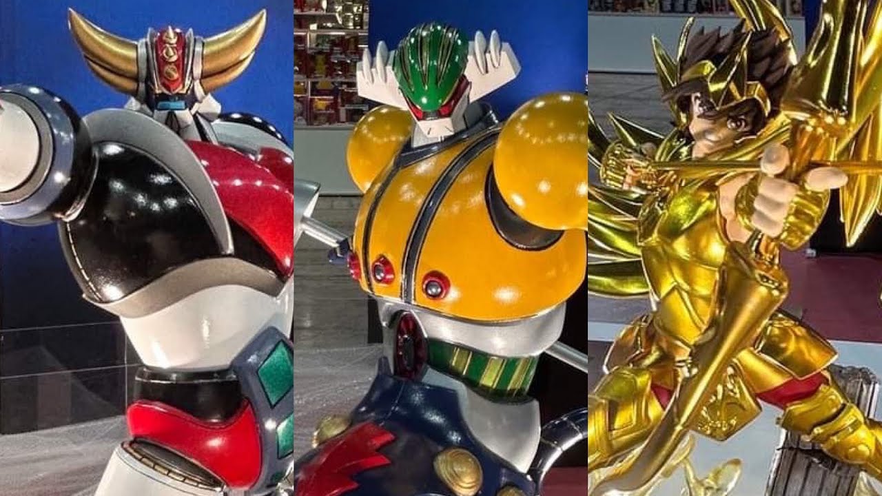 New sh figuarts action figures on display - YouTube