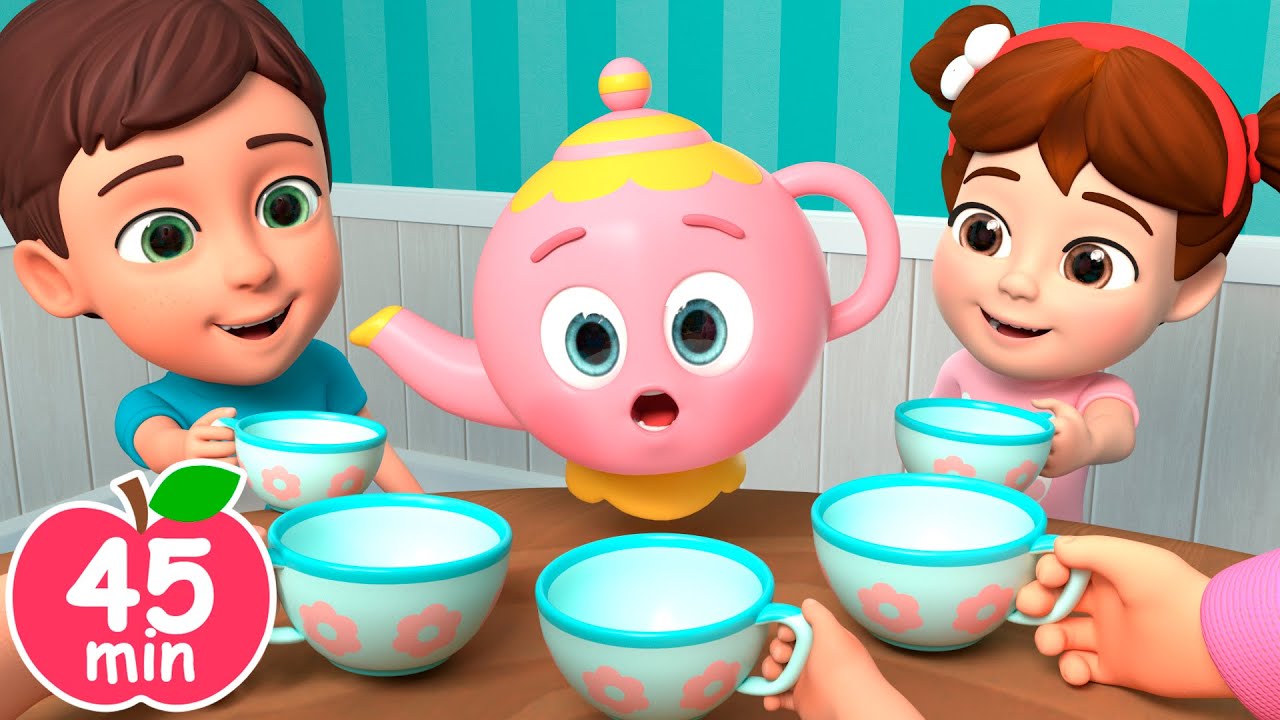 I'm a Little Teapot Song | Newborn Baby Songs & Nursery Rhymes - YouTube