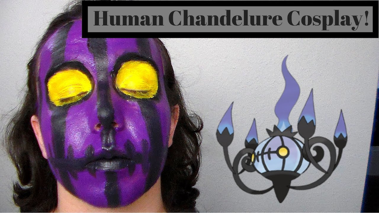 Human Chandelure Makeup Tutorial!- Jack's Poor Cosplay- 25 Days of ...