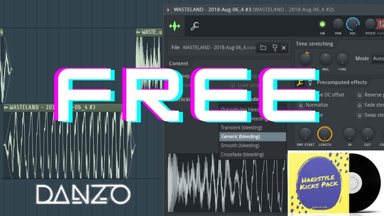 Danzo 2022 Free Hardstyle Kick Pack (link description) - YouTube