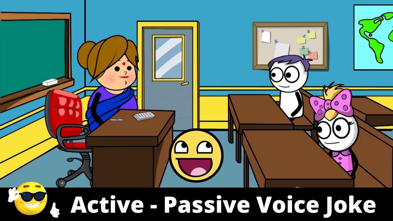 The Classroom - Episode 1 - Active & Passive Voice Joke | Comedy ...